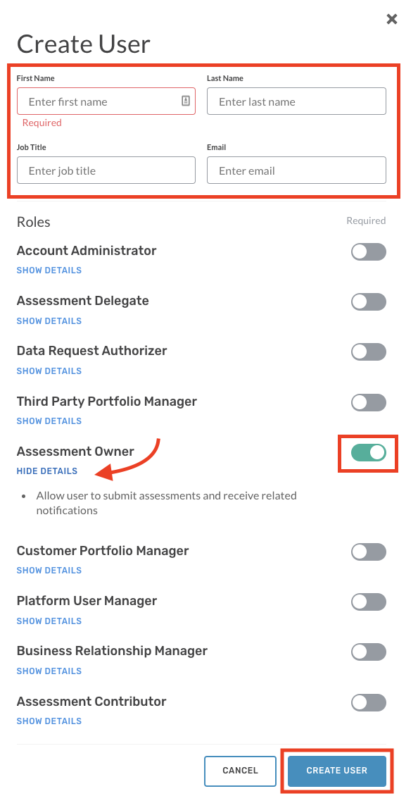 Adding and Managing Users Within My Organization – The ProcessUnity ...